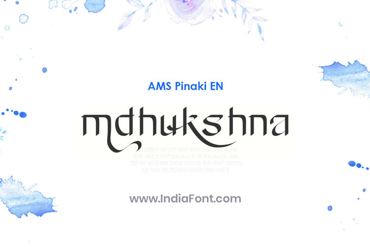 AMS Pinaki English Font Free Download | English Calligraphy Font ...