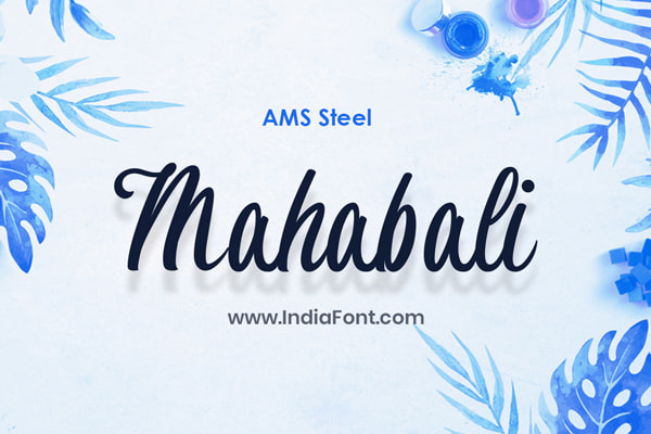 AMS Steel English Font Free Download | English Decorative Font ...