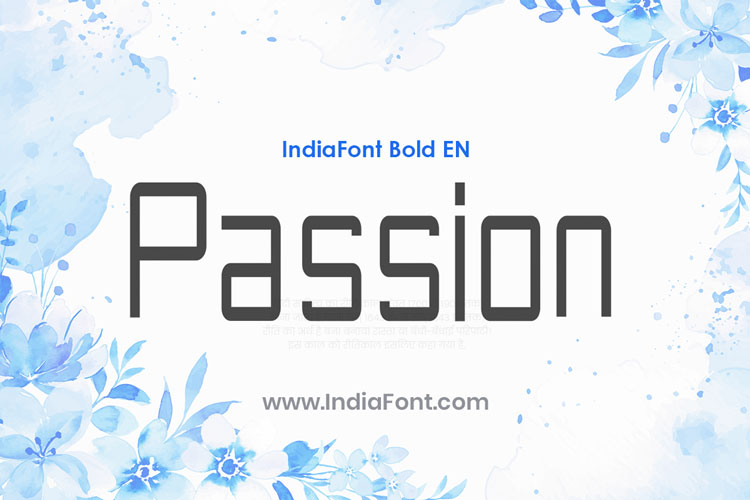 IndiaFont Bold EN Font Free Download | English Publication Font ...